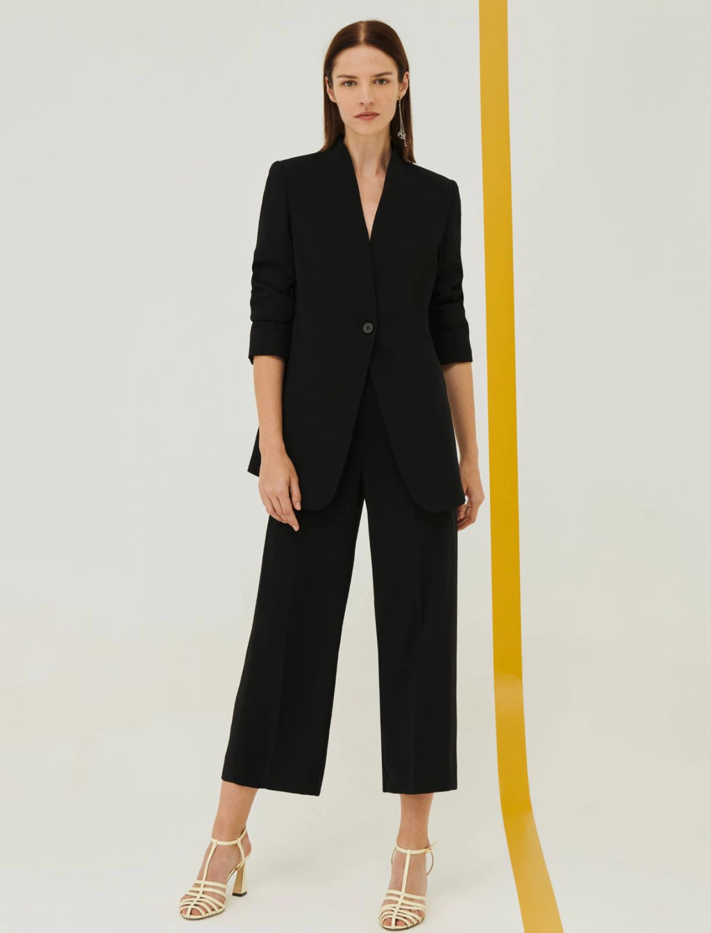 Grace Crop Wide Leg Trouser – Ballin's LTD