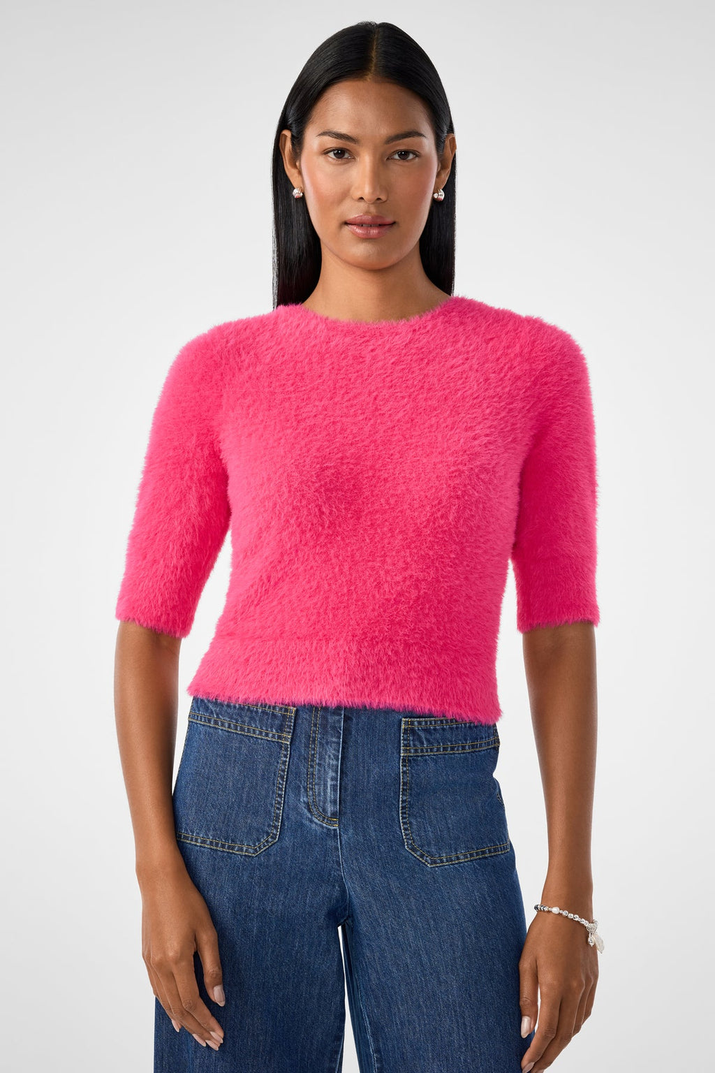 Maliah Fuzzy Sweater – Ballin's LTD