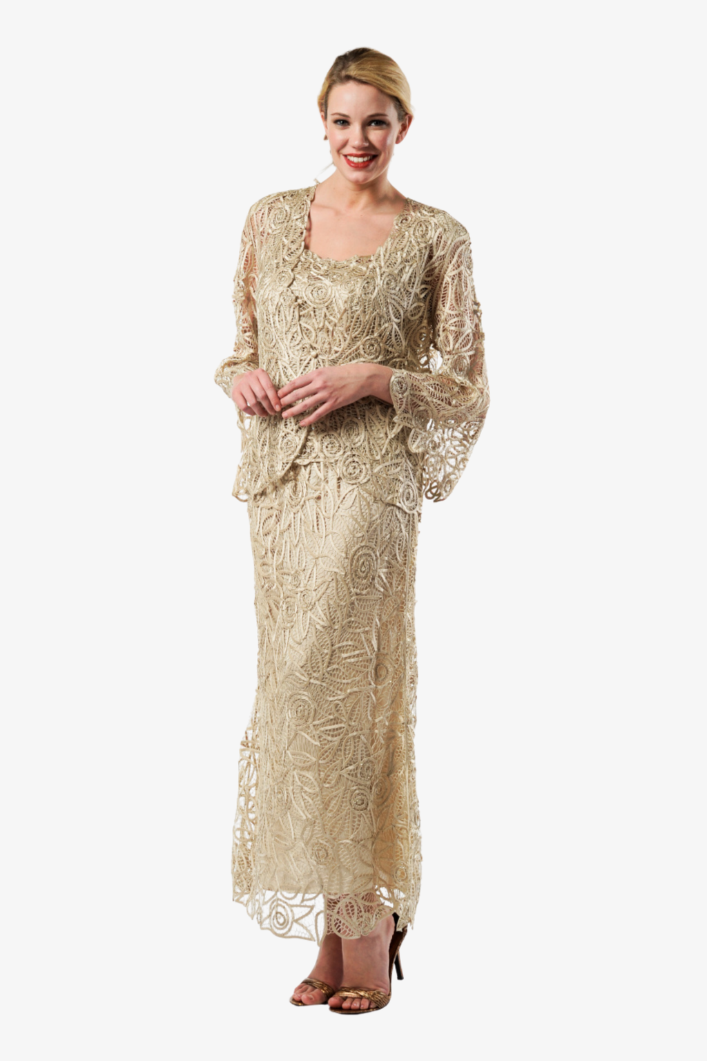 Bell Sleeve Silk Jacket Top and Skirt Set – Ballin's LTD