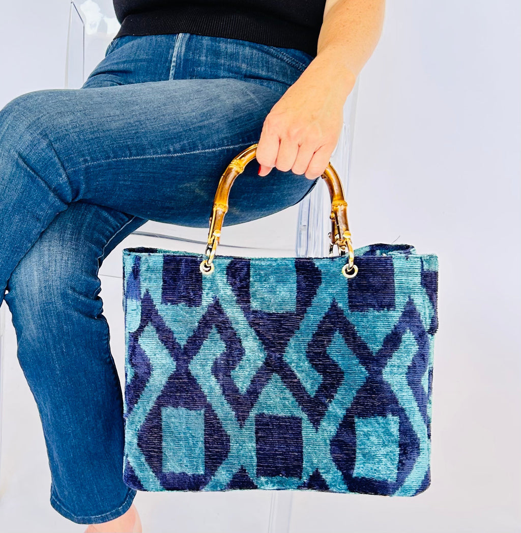 Avery Bamboo Handle Bag – Ballin's LTD