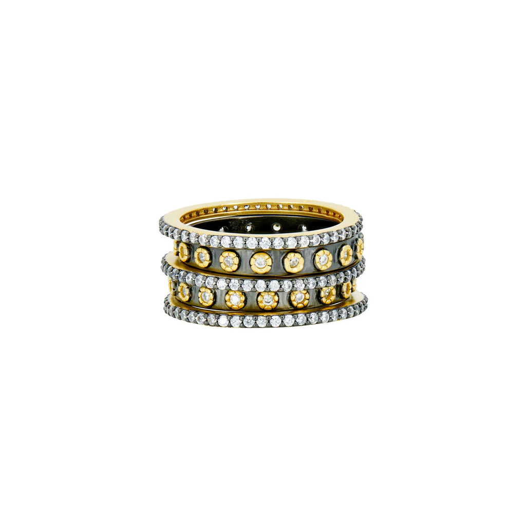 Set Of 5 Stack Rings – Ballin's LTD