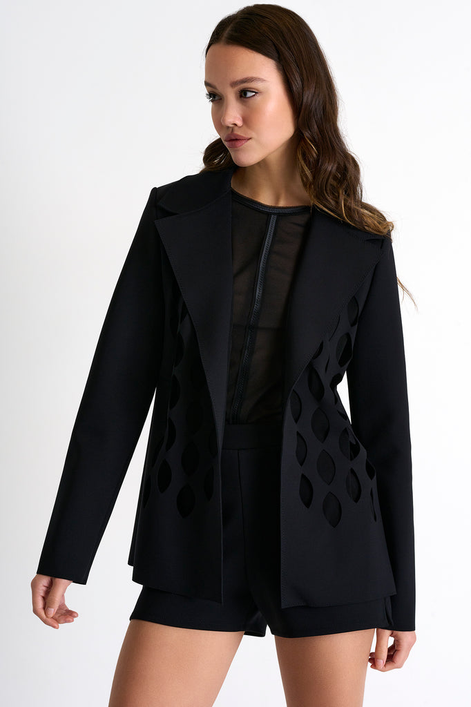 Laser Cut Blazer – Ballin's LTD
