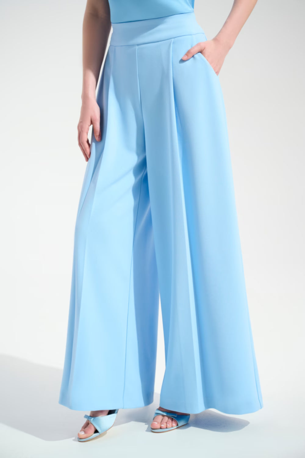 High-waisted Wide-leg Trousers – Ballin's LTD